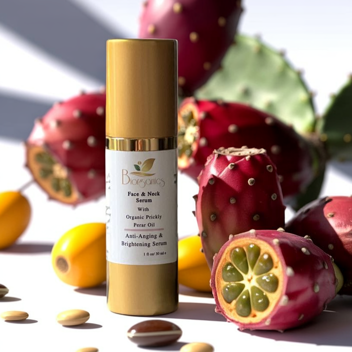 Prickly Pear Face & Neck Serum – Biorganics Skin Therapy